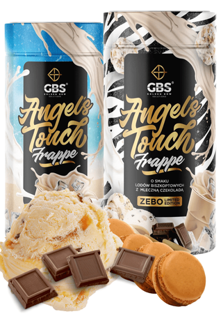 Kawa GBS Angel's Touch ZEBO FRAPPE rozpuszczalna [2x150g], Zestaw ...